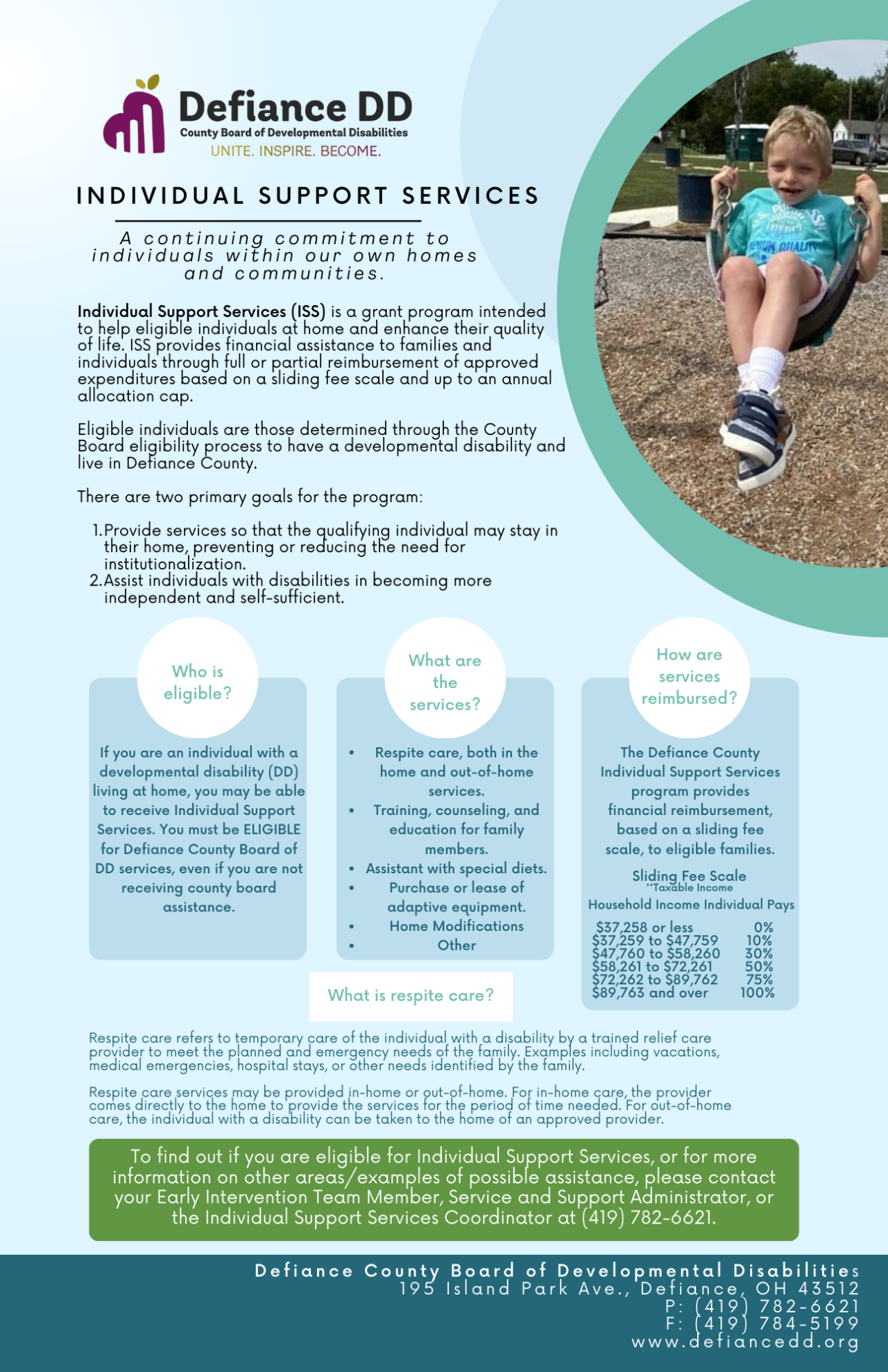 Individual Support Services | Defiance County Board of Developmental ...